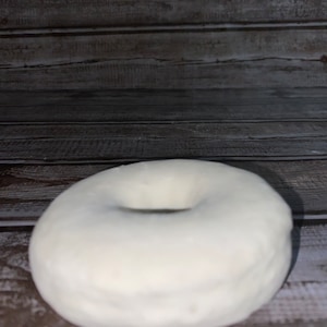 Ready to Paint Plaster Craft Fake Food Whole Medium 3.25 Inch DONUT ...