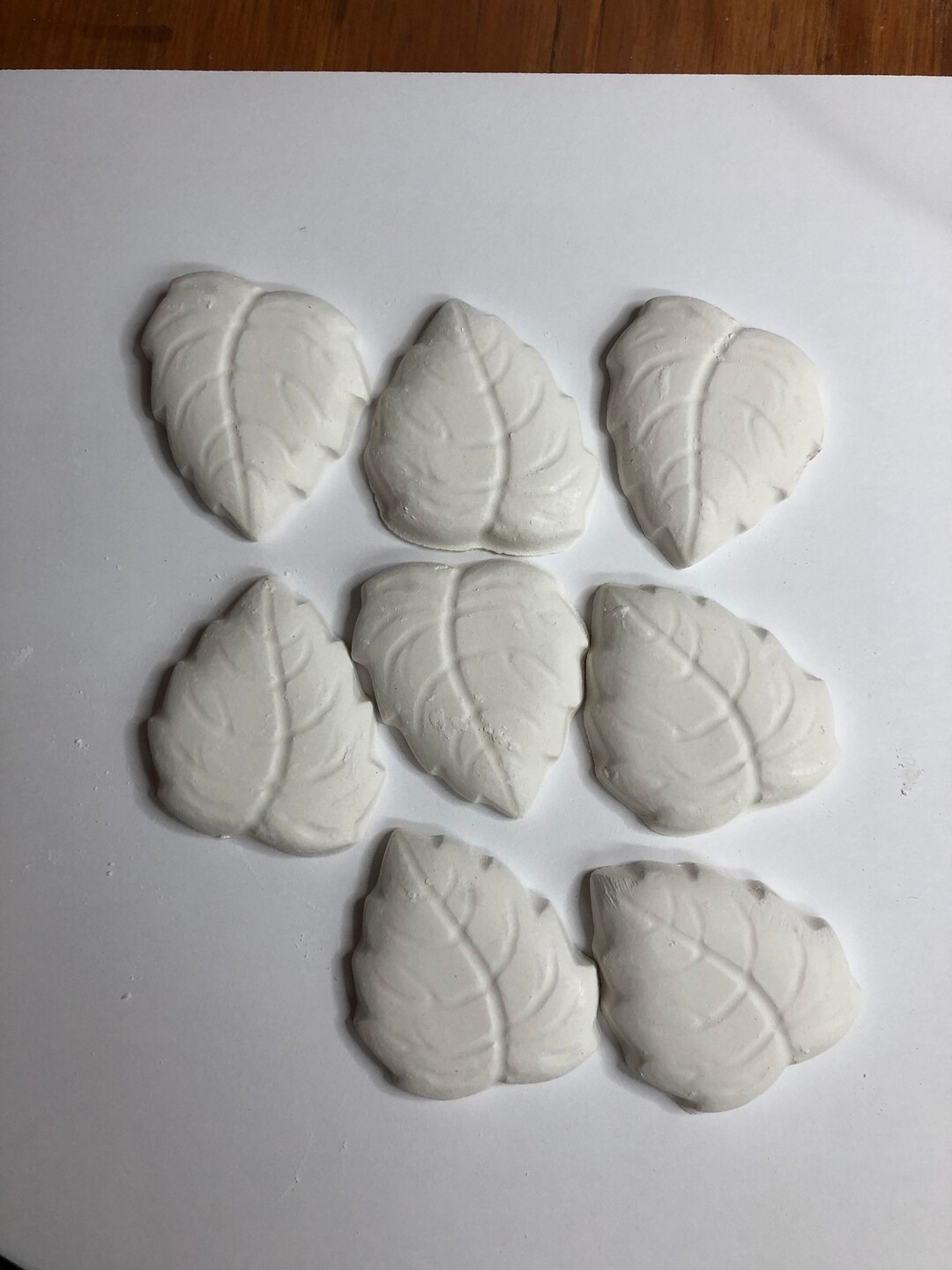 Ready to Paint Plaster Craft 8 Pieces Fall Flower Plant LEAVES P0359 - Etsy