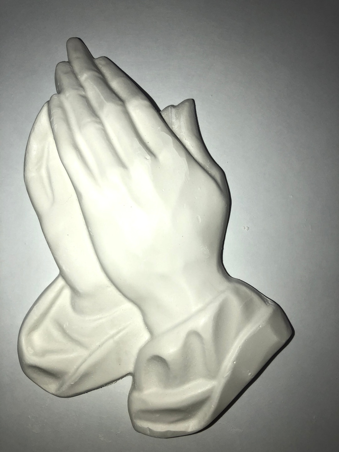 Ready to Paint Plaster Praying Hands Craft - Large Chalk Ware - Etsy