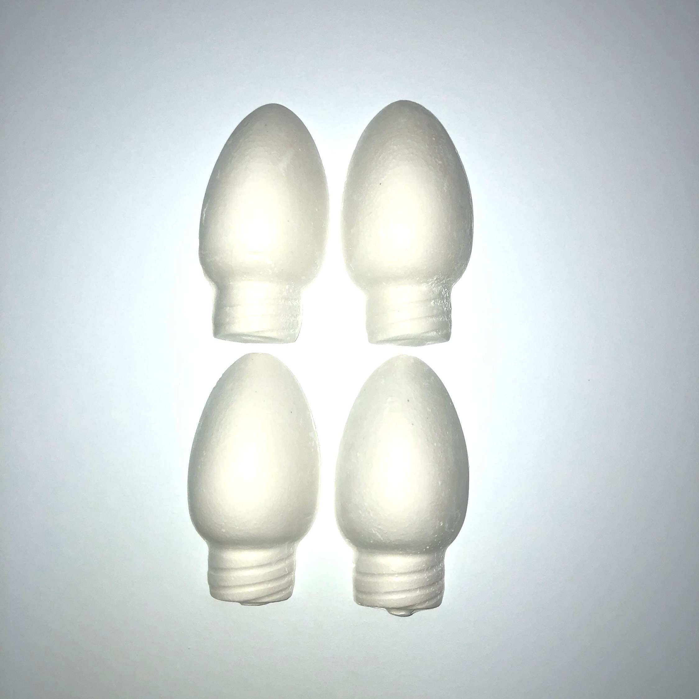Ready to Paint Plaster Craft Chalkware 4 Pieces Christmas Tree - Etsy