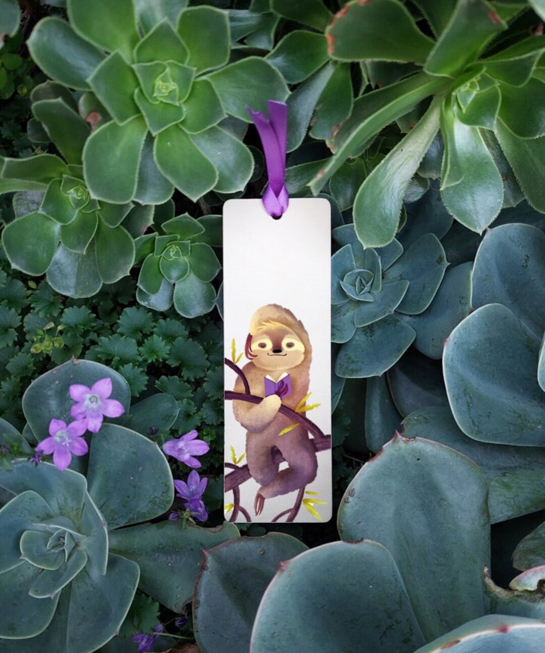 Wooden Bookmark Sloth - Etsy