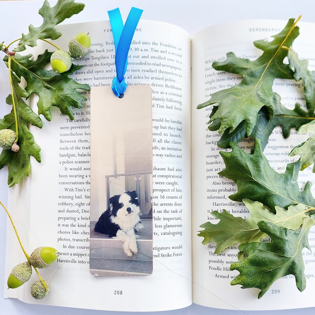 Wooden Bookmark Border Collie - Etsy Australia