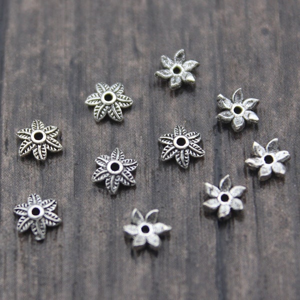 Leaf Bead Caps - Etsy