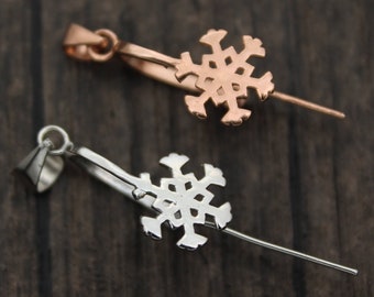 Rose Gold Charm | Etsy