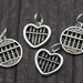 2 Sterling Silver Abacus Charms,chinese Abacus Charms,good Fortune ...
