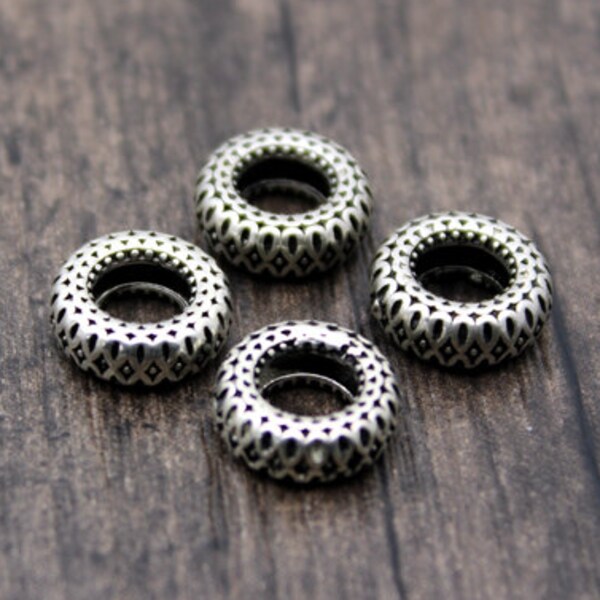 Flat Round Beads - Etsy