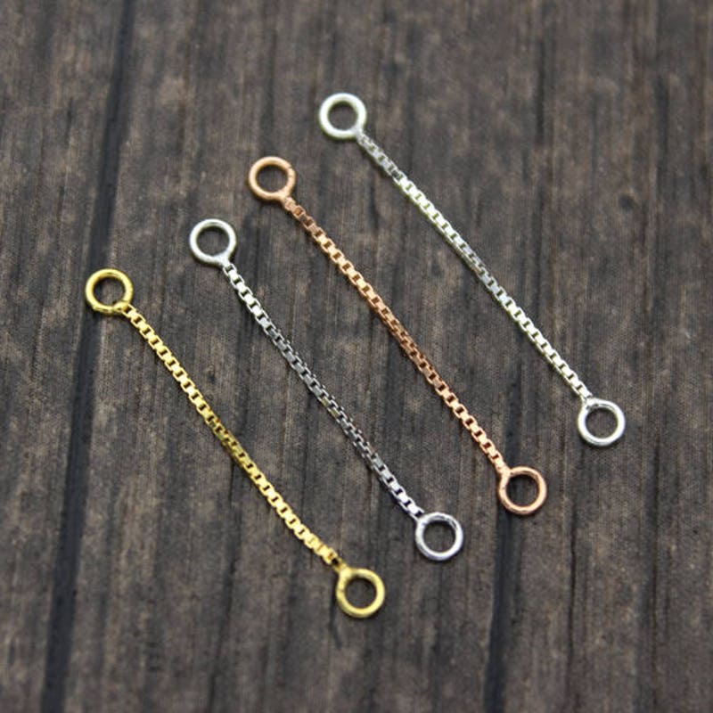 Box Chain Earrings - Etsy UK