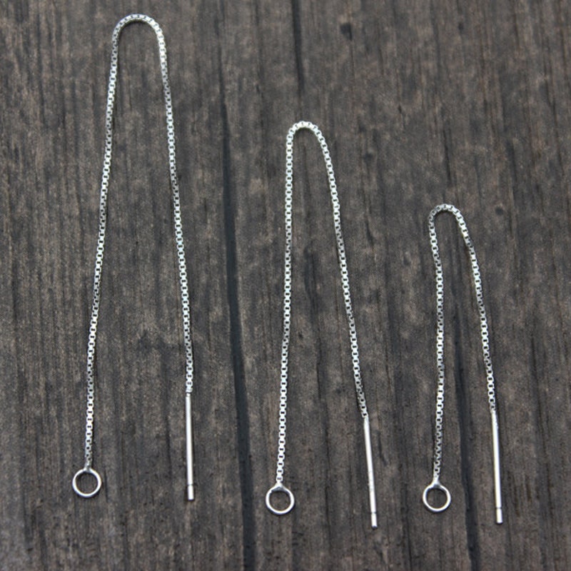 Ear Thread Earrings - Etsy