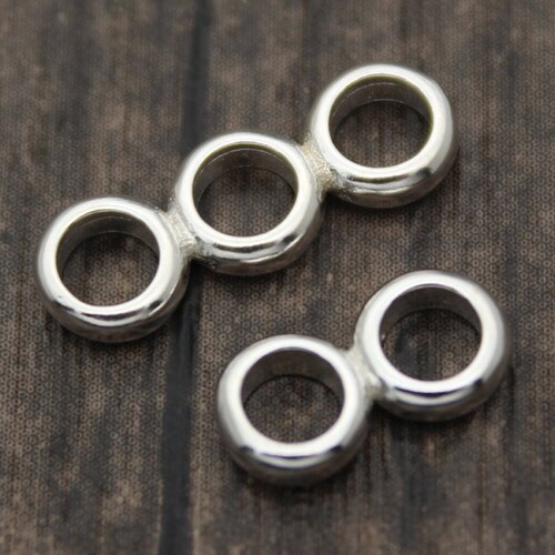 4 Sterling Silver Double Strand Separatorsmulti Strand - Etsy