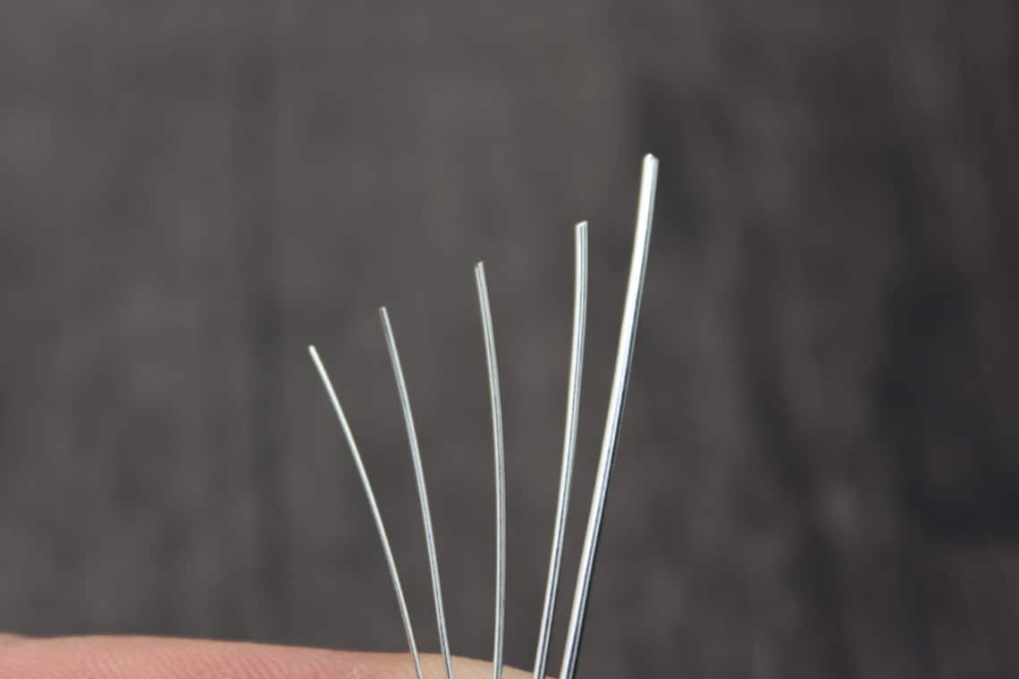 1 Yard of Sterling Silver Wire Dia 19 23 25 27 Gauge for | Etsy