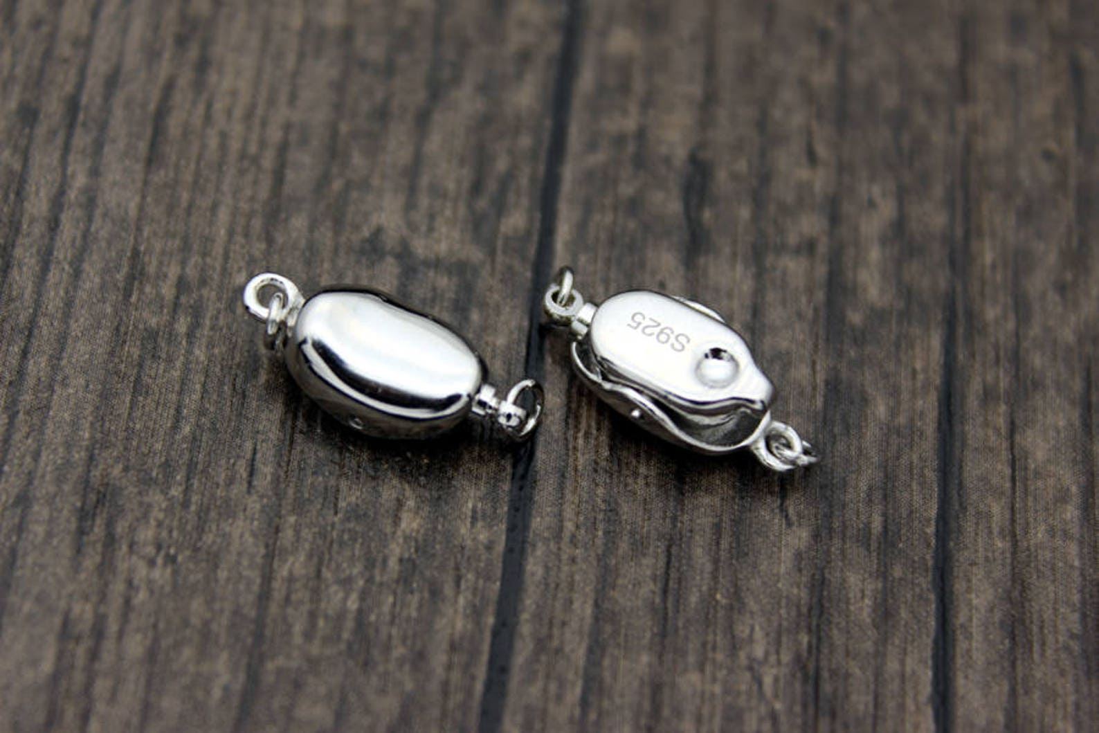 1PC Sterling Silver Box Clasp Box Clasp Connector Bracelet - Etsy