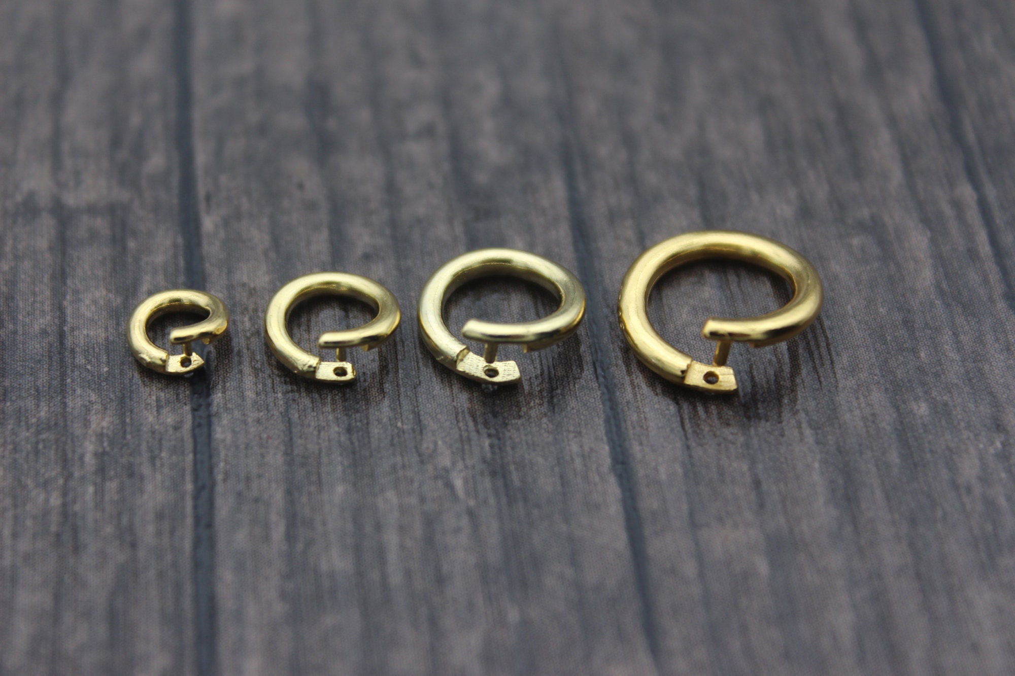 Sterling Silver Lock Jump Ringsopen Jump Rings6mm 8mm 10mm - Etsy