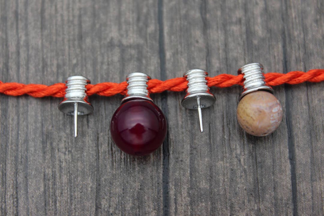 1pc-6.5mm Sterling Silver Bead Cap With Peg for Top Drilled - Etsy