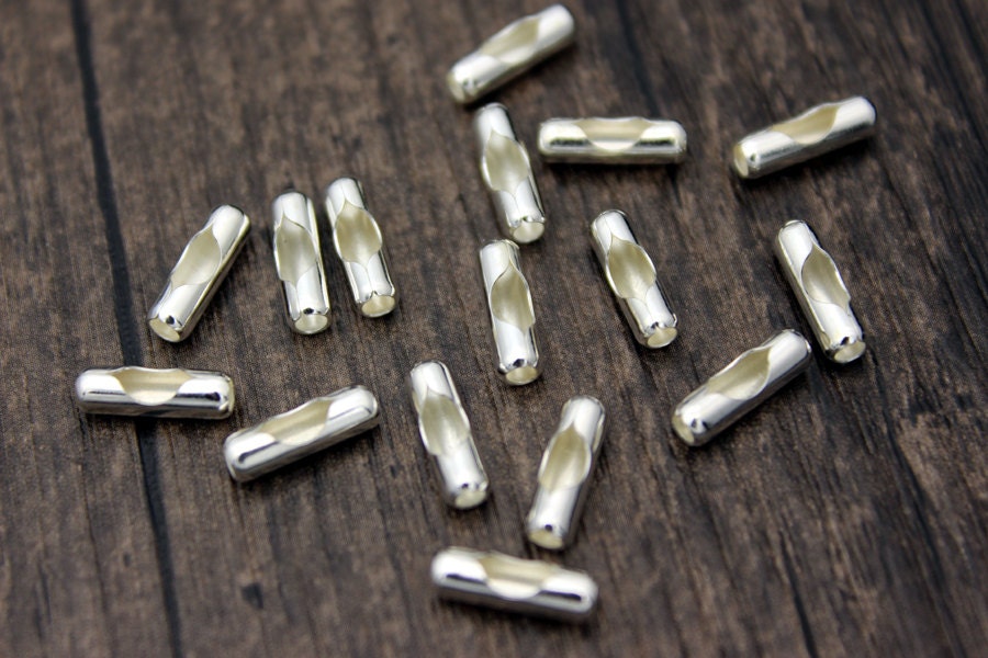 4 Sterling Silver Ball Chain Claspsfor 2.0 2.5 3.0mm Ball | Etsy