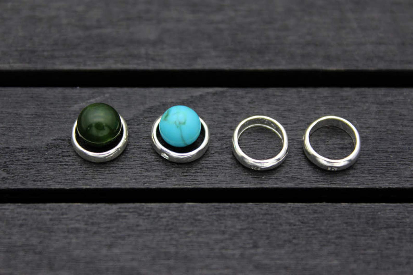 Sterling Silver Bead Framesfor 4mm 6mm 8mm 10mm Beads | Etsy