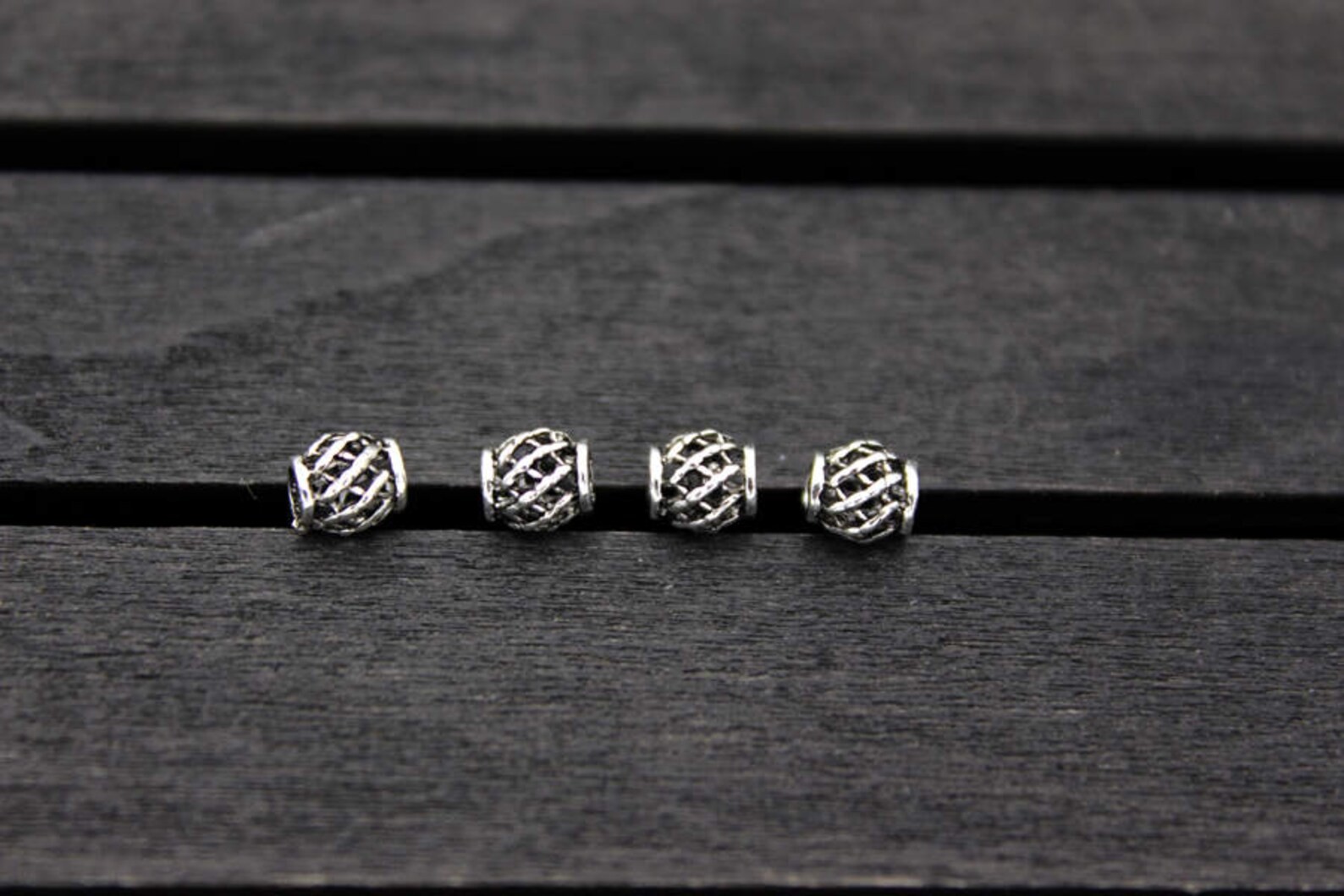 10 Sterling Silver Beads4.5x4.8mm Sterling Silver Spacer - Etsy