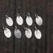4 Sterling Silver Oval Tags,5x7mm Stamped Oval Tags,oval Shaped ...