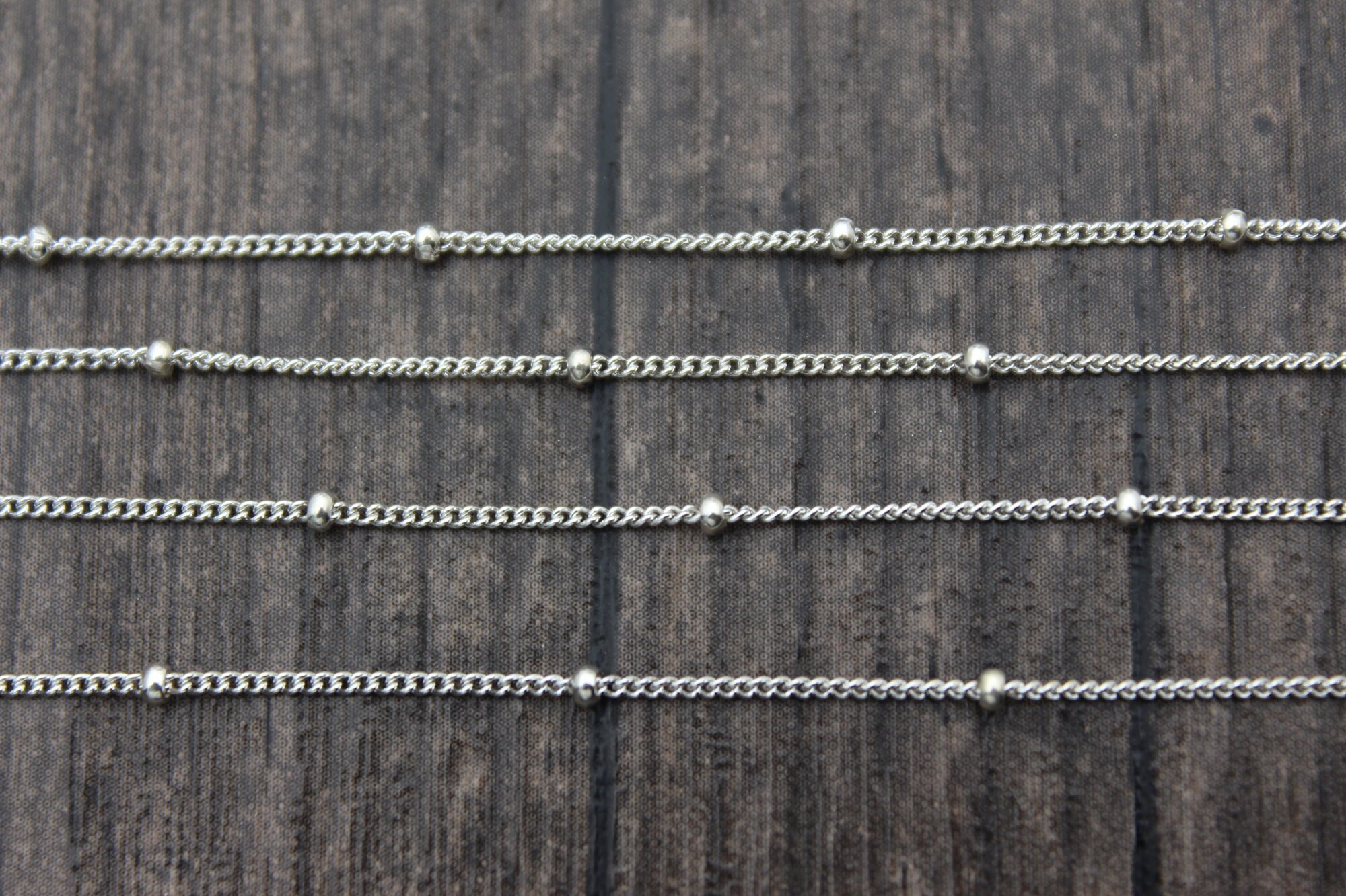 Sterling Silver Satellite Chain1 Meter Sterling Silver - Etsy