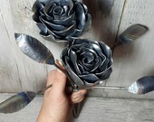 Hand-Forged Steel Roses | The Green Head