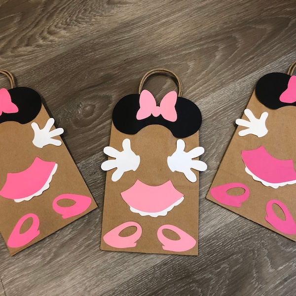 Minnie Mouse Goodie Bags - Etsy
