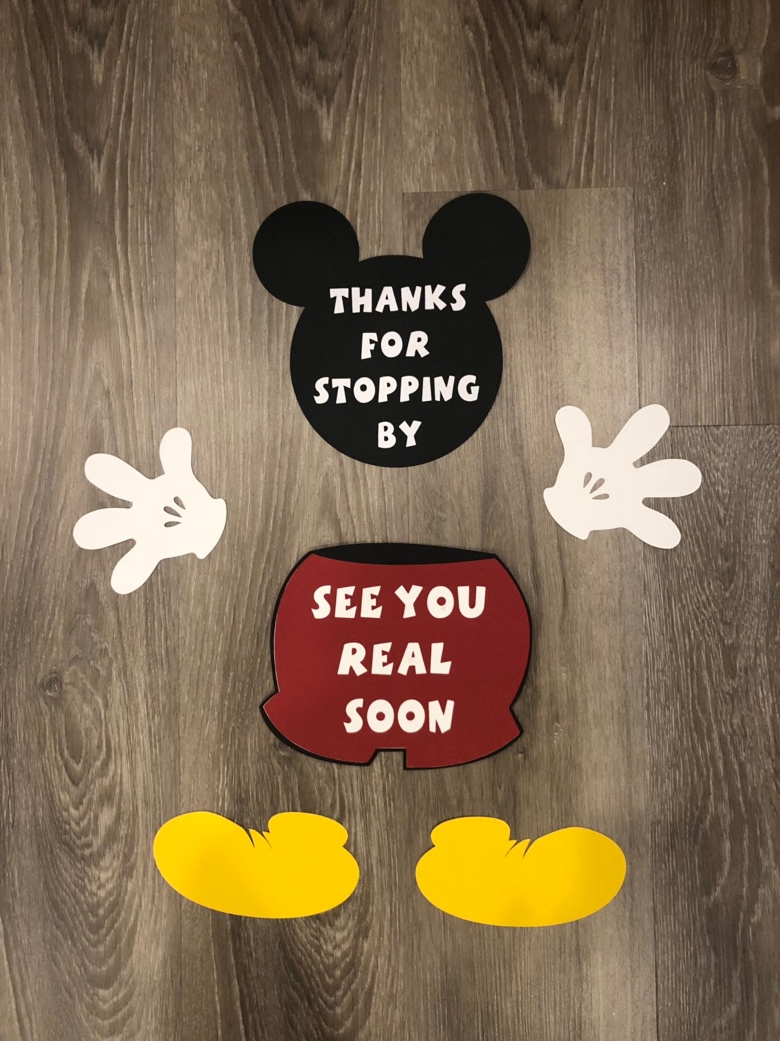 Thanks for Stopping By See You Real Soon Door Sign - Etsy