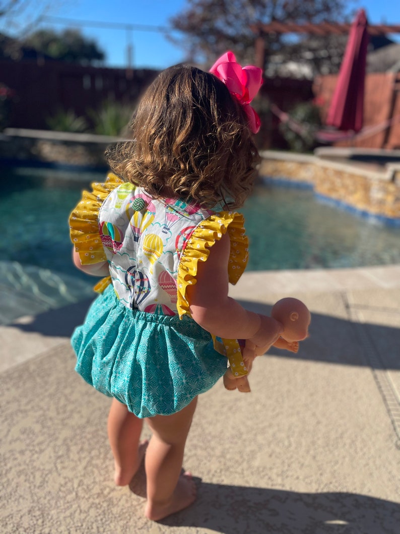 Hot Air Balloon Romper - Etsy