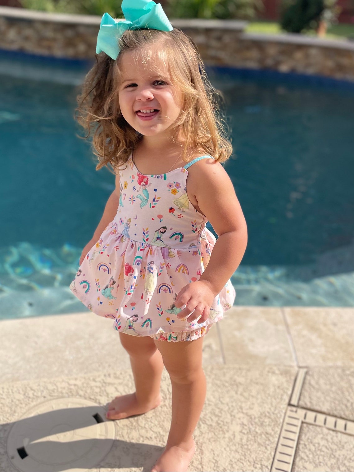 Disney Princess Romper/dress - Etsy