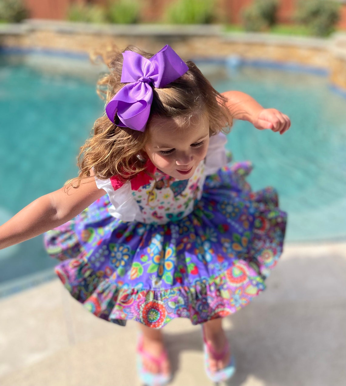 Encanto Skirted Romper/mirabel Romper - Etsy