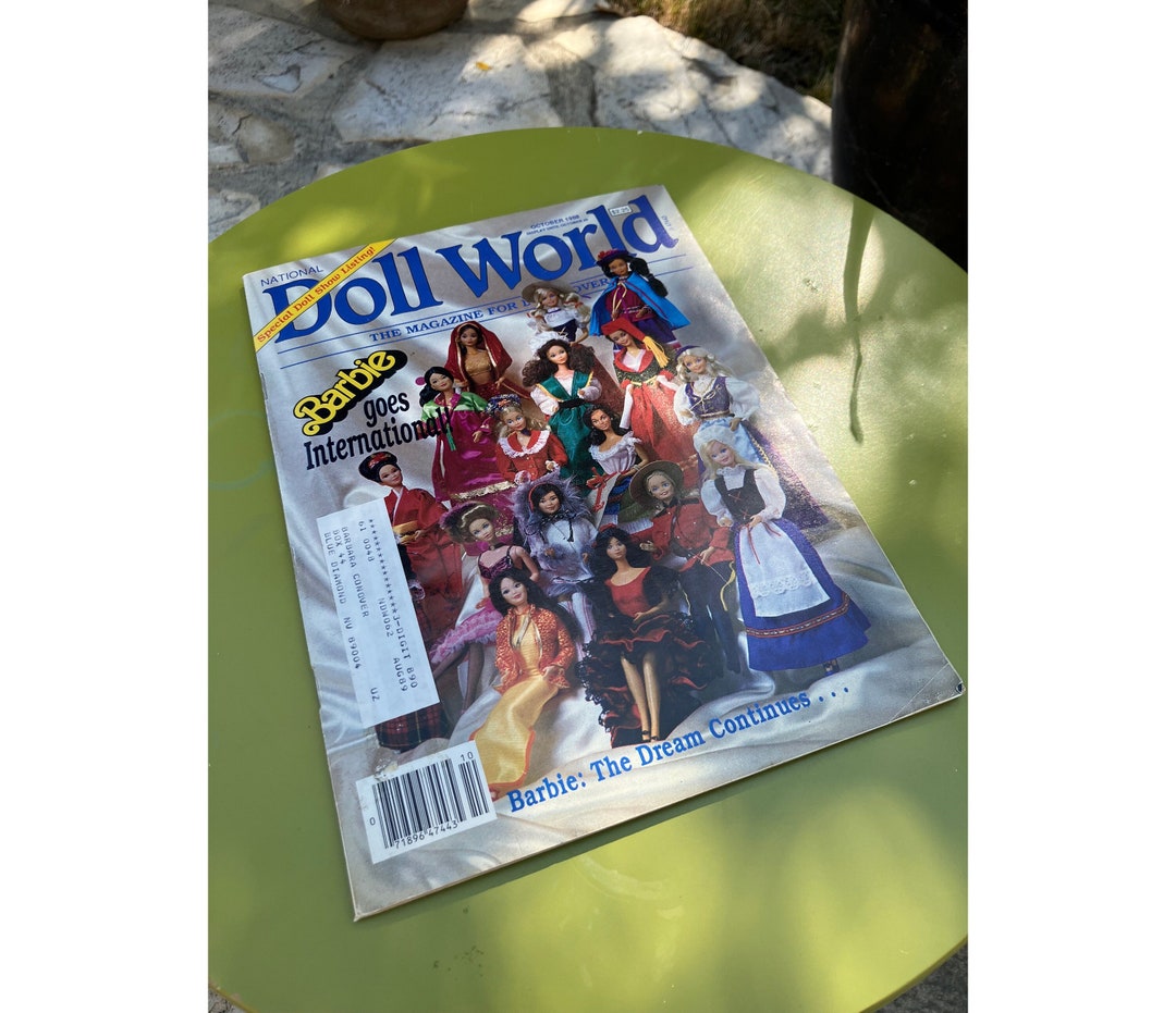 Doll World Magazine October 1988 - Etsy