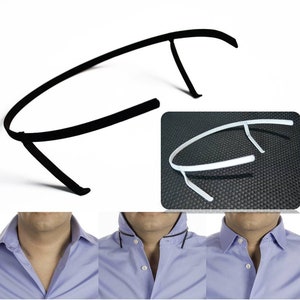 Collar Stays | THE ORIGINAL Adjustable Shirt Collar Support | NOT ...