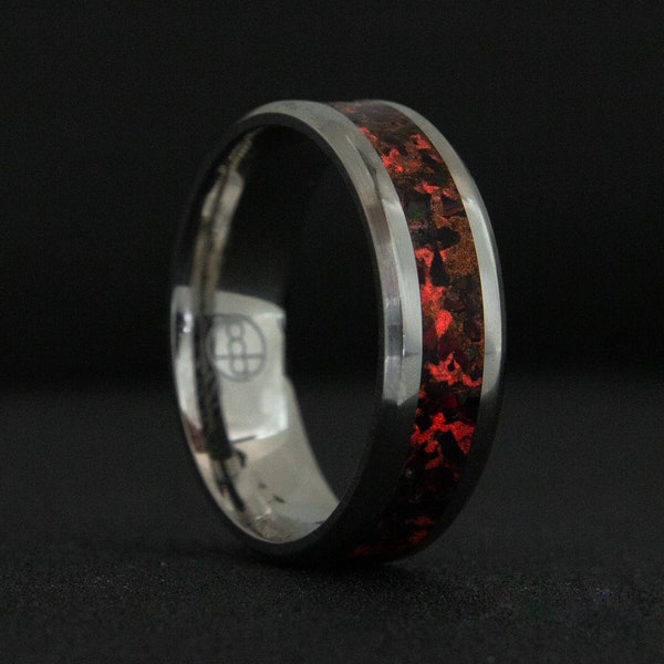 Red Glow Ring - Etsy