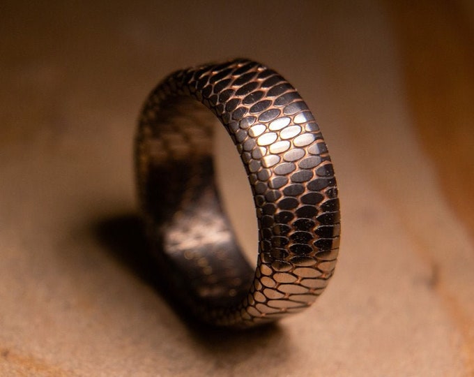 Etched Tilted Superconductor Ring Custom Made Titanium-niobium - Etsy