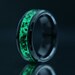 Black Fire Opal Glowstone Ring - Etsy
