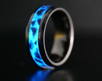 Orange Fire Opal Glowstone Ring - Etsy