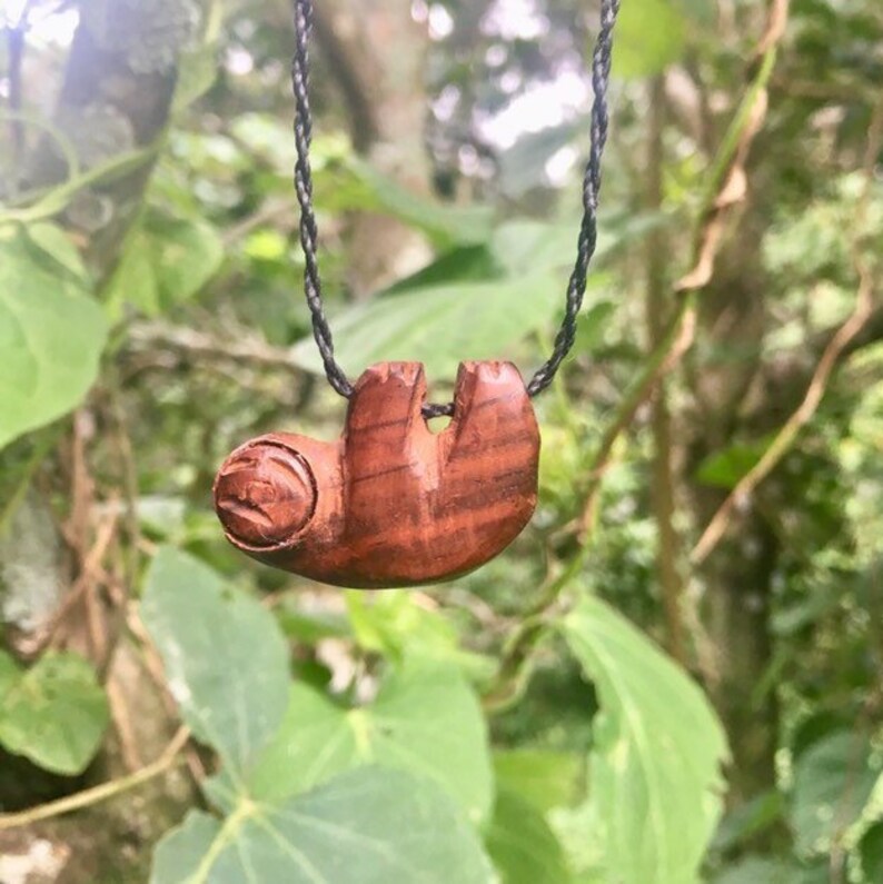 Handmade SLOTH Pendant Necklace Cute Sloth Lover Gift Quirky - Etsy