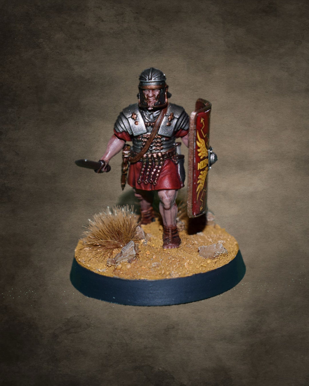 Roman Legionnaire 28mm Painted Miniature Model - Etsy