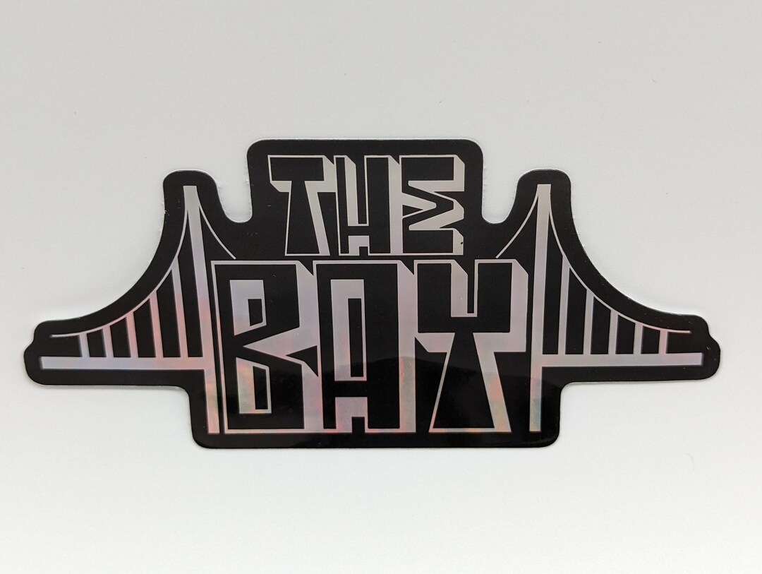 The Bay Holographic Black Sticker Hyphy Thizz Yay Area Shiny Too Short ...