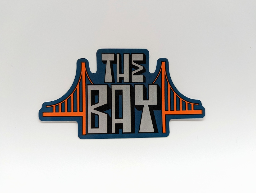 The Bay Sticker Teal Grey San Jose Sharks Hyphy Thizz Yay Area Thr Tank ...