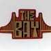 The Bay Sticker Red & Gold San Francisco 49ers Hyphy Thizz Yay Area Mac ...