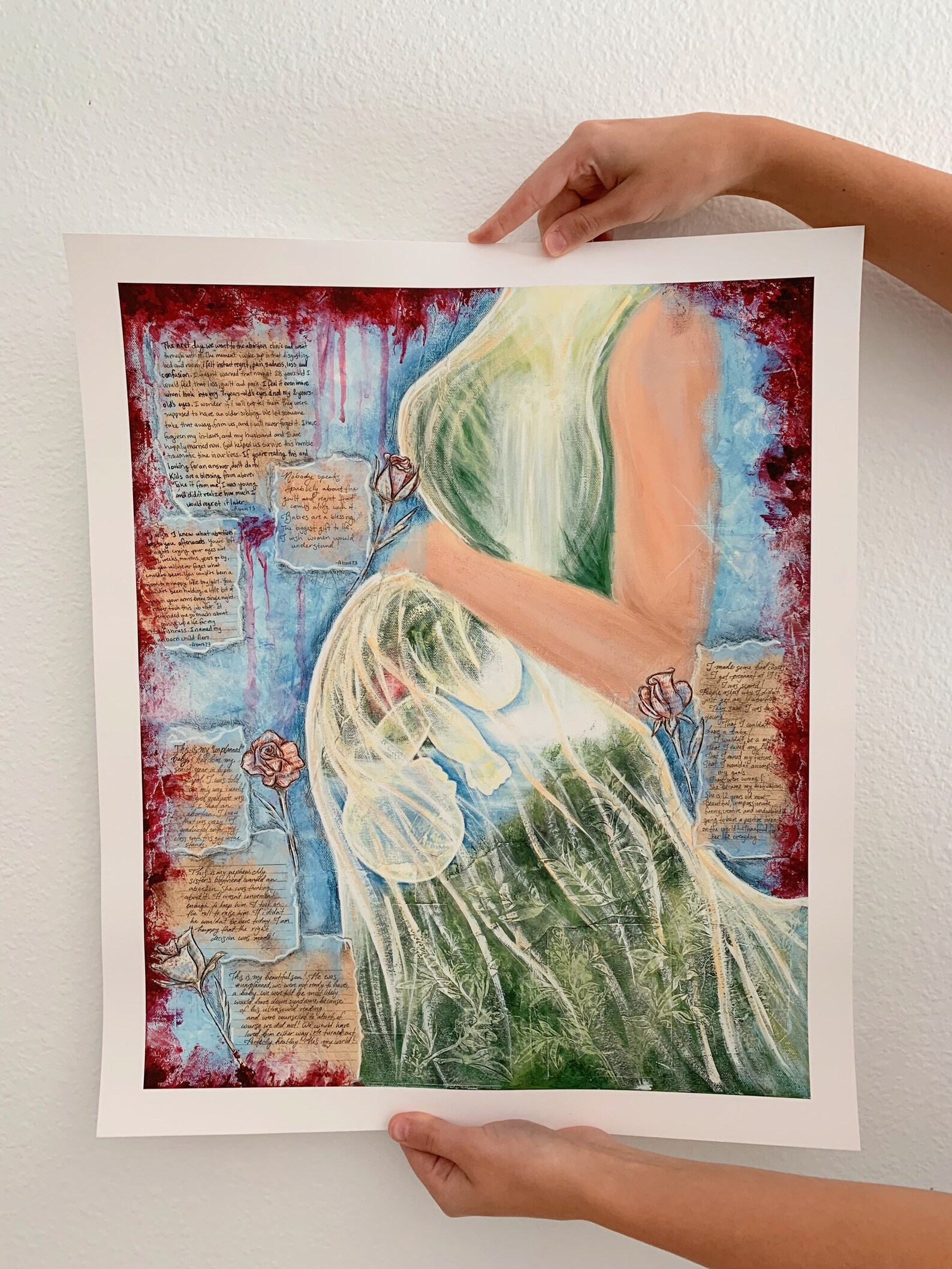 Pro Life Art Mother and Child Fine Art Motherhood Painting - Etsy