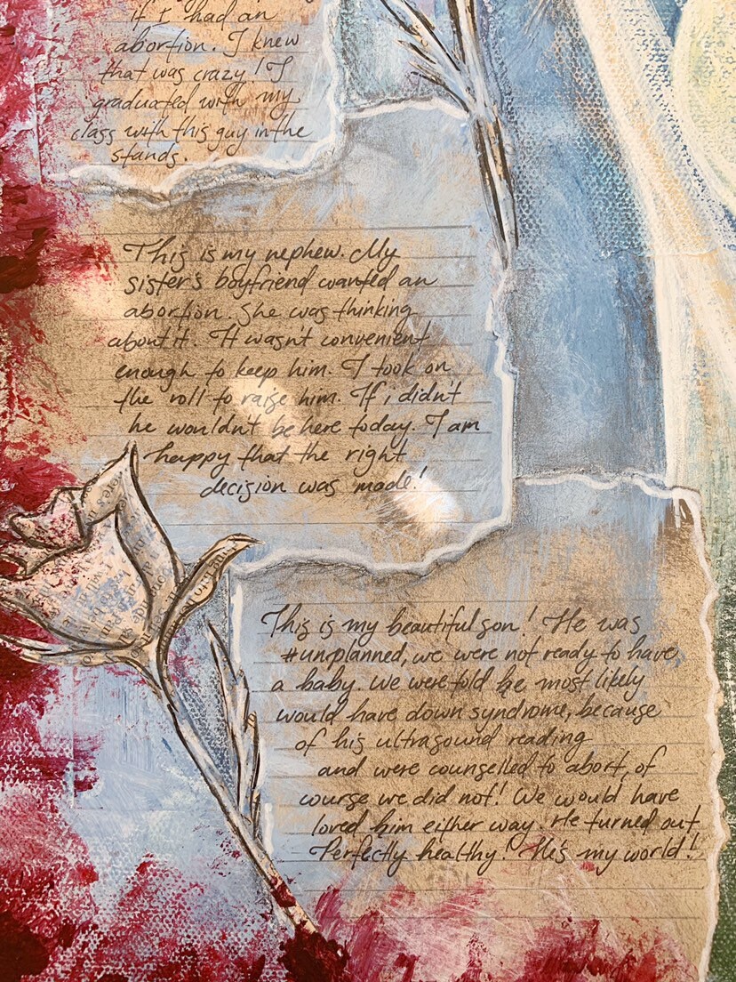 Pro Life Art Mother and Child Fine Art Motherhood Painting Pregnancy ...