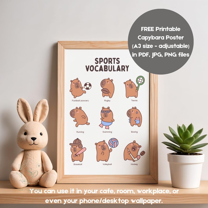 Capybara Doodle Clipart Bundle: Fine Line Animal SVG PNG Files - Etsy