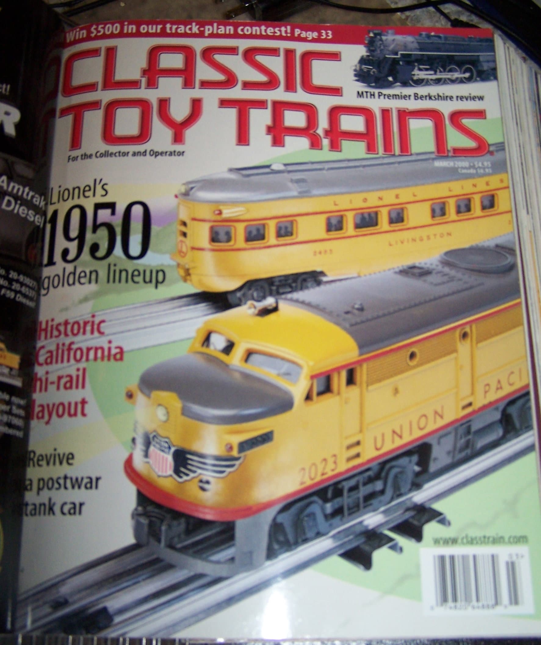 Classic Toy Trains Magazines ~ From 2000 and 2001 ~ Vintage Railroad ...