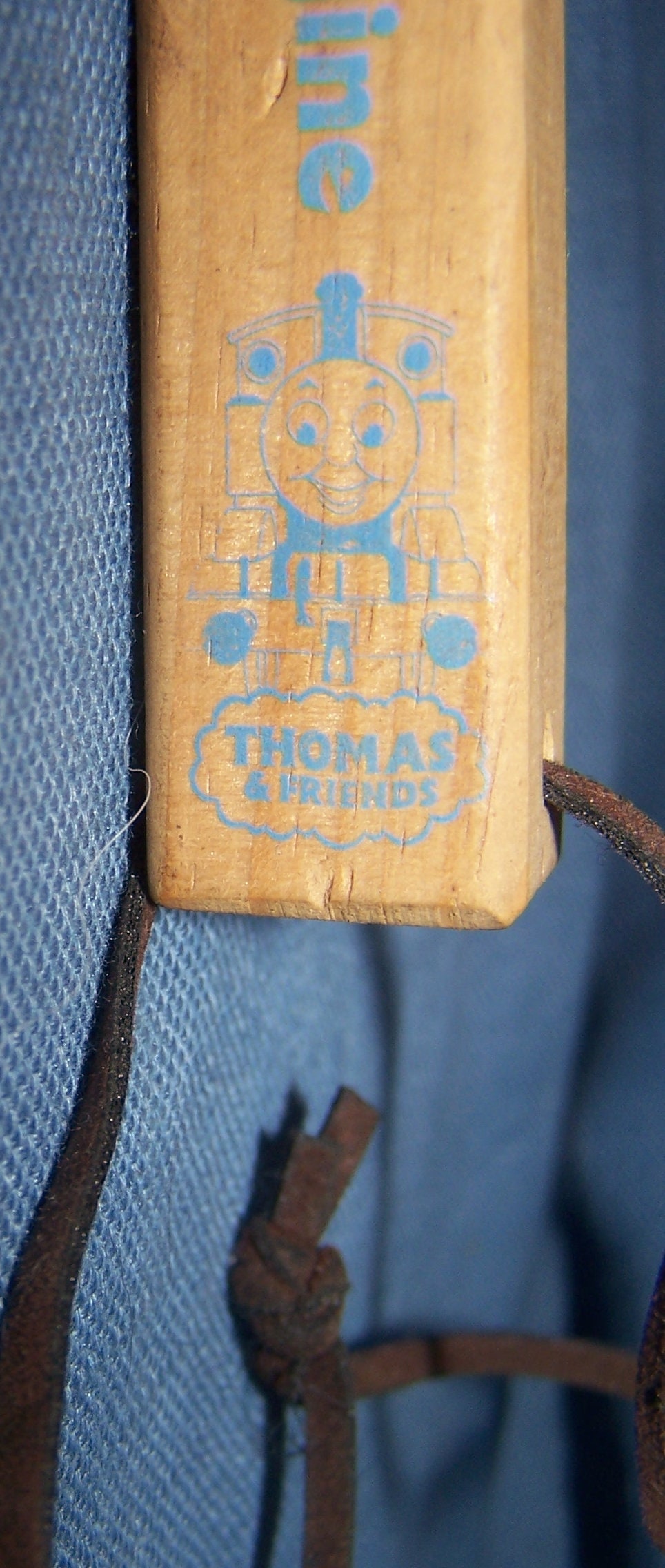 Thomas & Friends the Train Tank Engine Wooden WHISTLE No. 1 Blue Engine ...