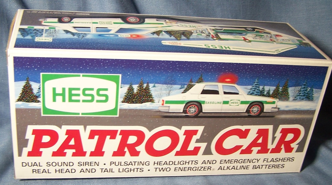 Hess Patrol Car - 1993 in Original Box - Great Addition to That ...