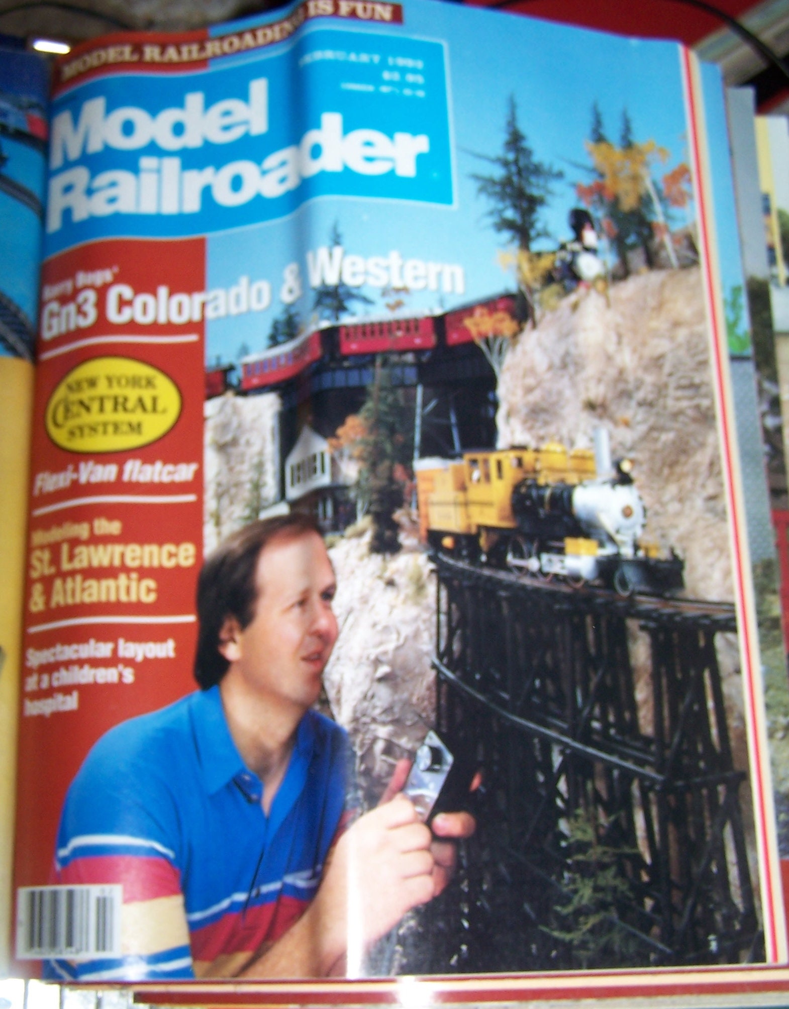 1992 - Model Railroader Magazines - Complete 1992 Year Includes All 12 ...
