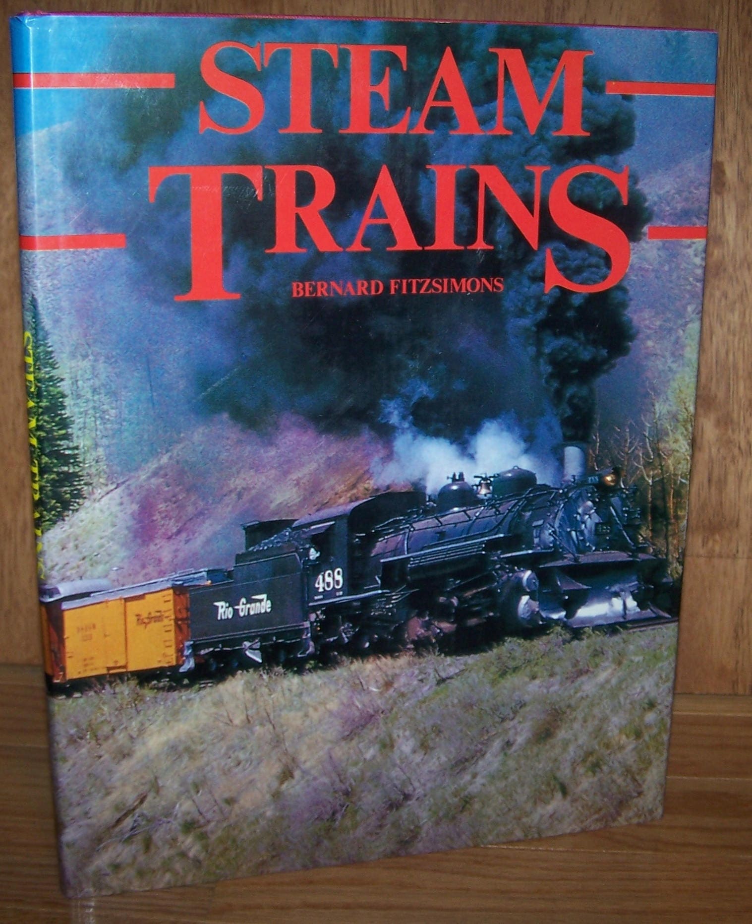 Steam Engines by Bernard Fitzsimons ~ Vintage Railroad ~ Train Book ...