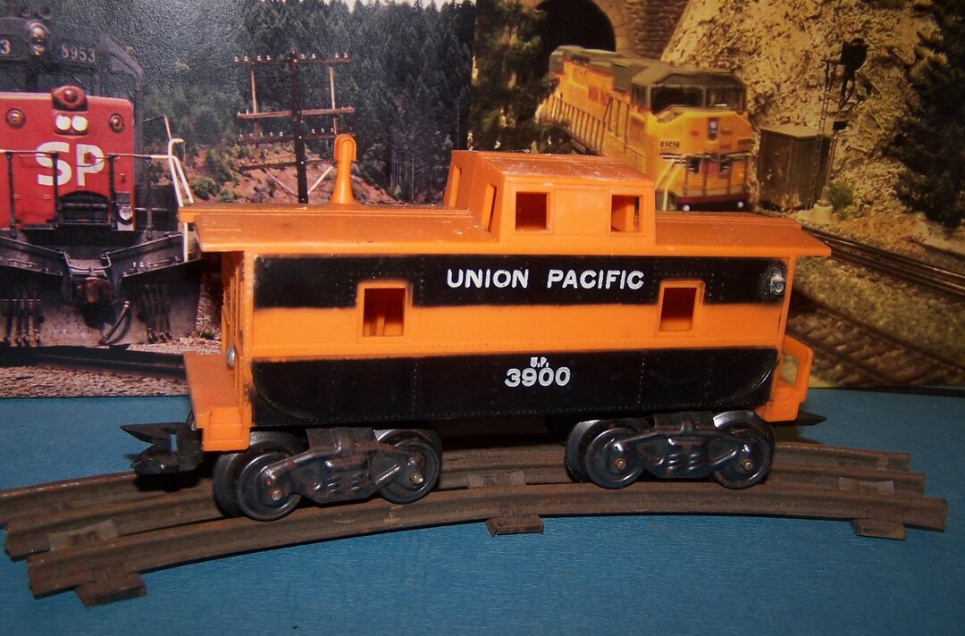 Vintage Marx O Scale - Union Pacific Orange/black Caboose - 3900 ...