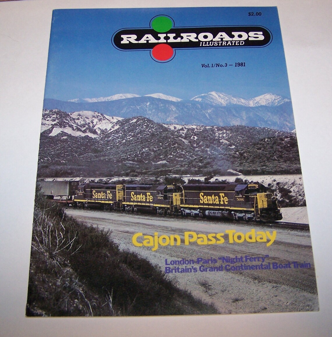 RAILROADS From the 1980s Vintage Railroad Train Magazine - Etsy