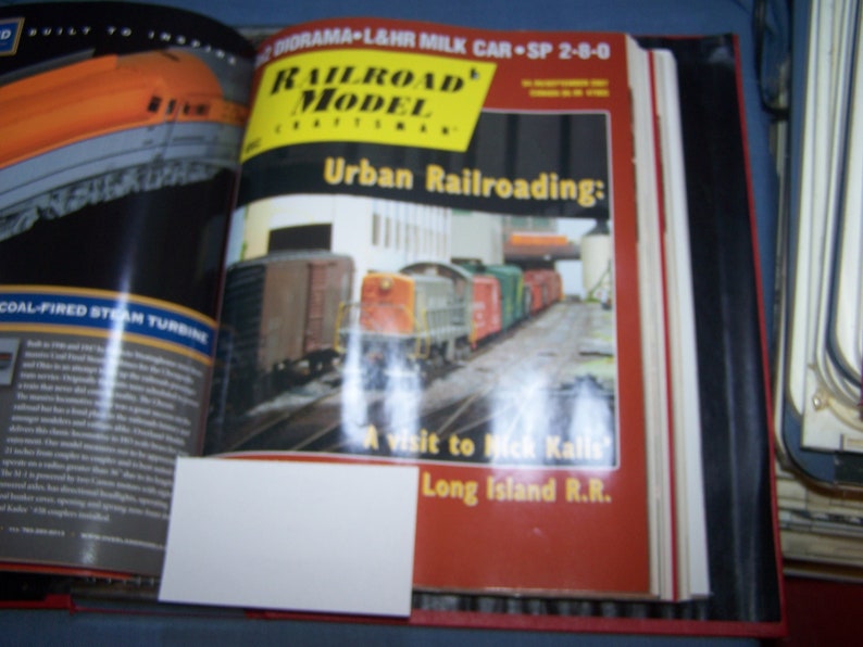 2007 - Railroad Model Craftsman Magazines - Complete 2007 Year Includes ...